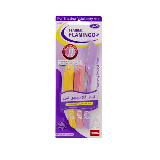 Feather Flamingo Facial Razor for Face And Body Shaving – Glamify